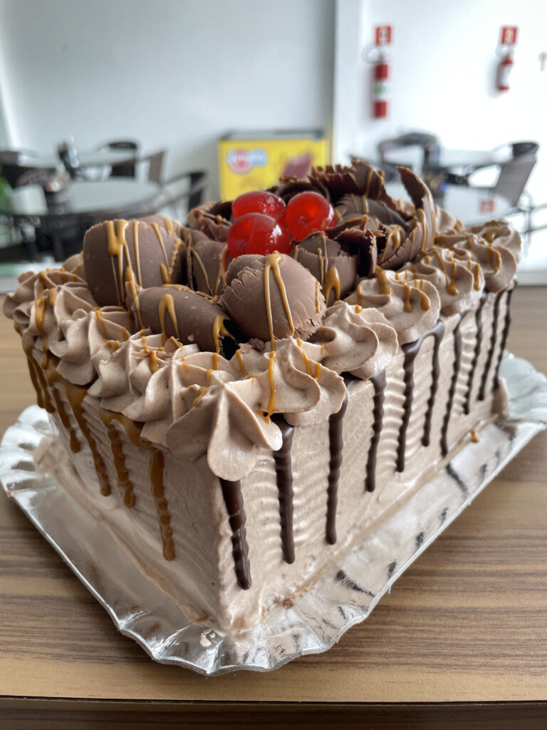 Massa de chocolate - Bolos Sabor e Cia